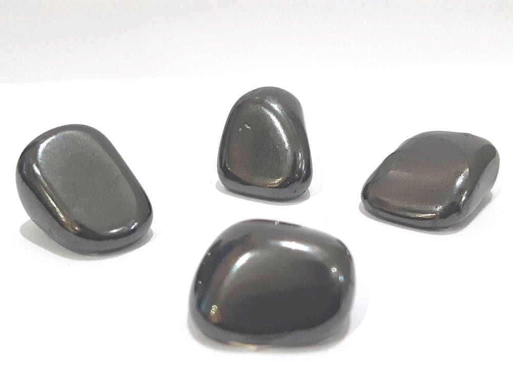 Galet poli Hématite - Au Jardin des Gemmes